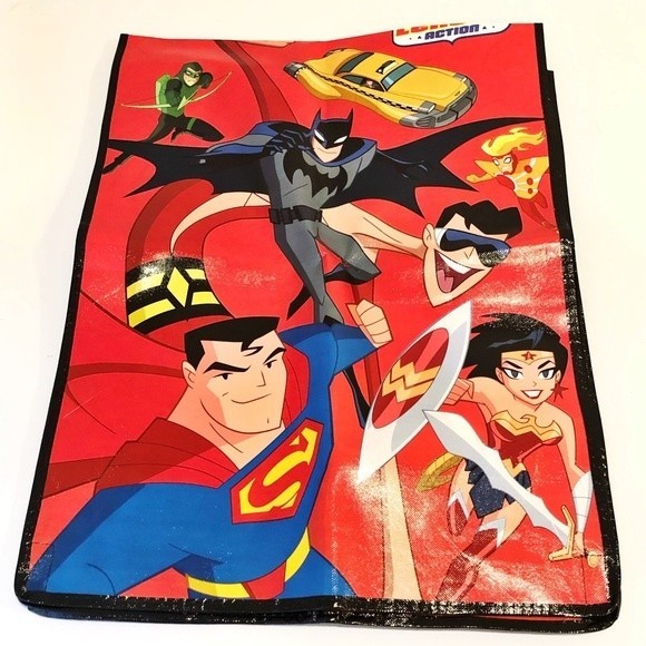 Warner Bros. | Bags | Justice League Action Tote Bag Comic Con | Poshmark